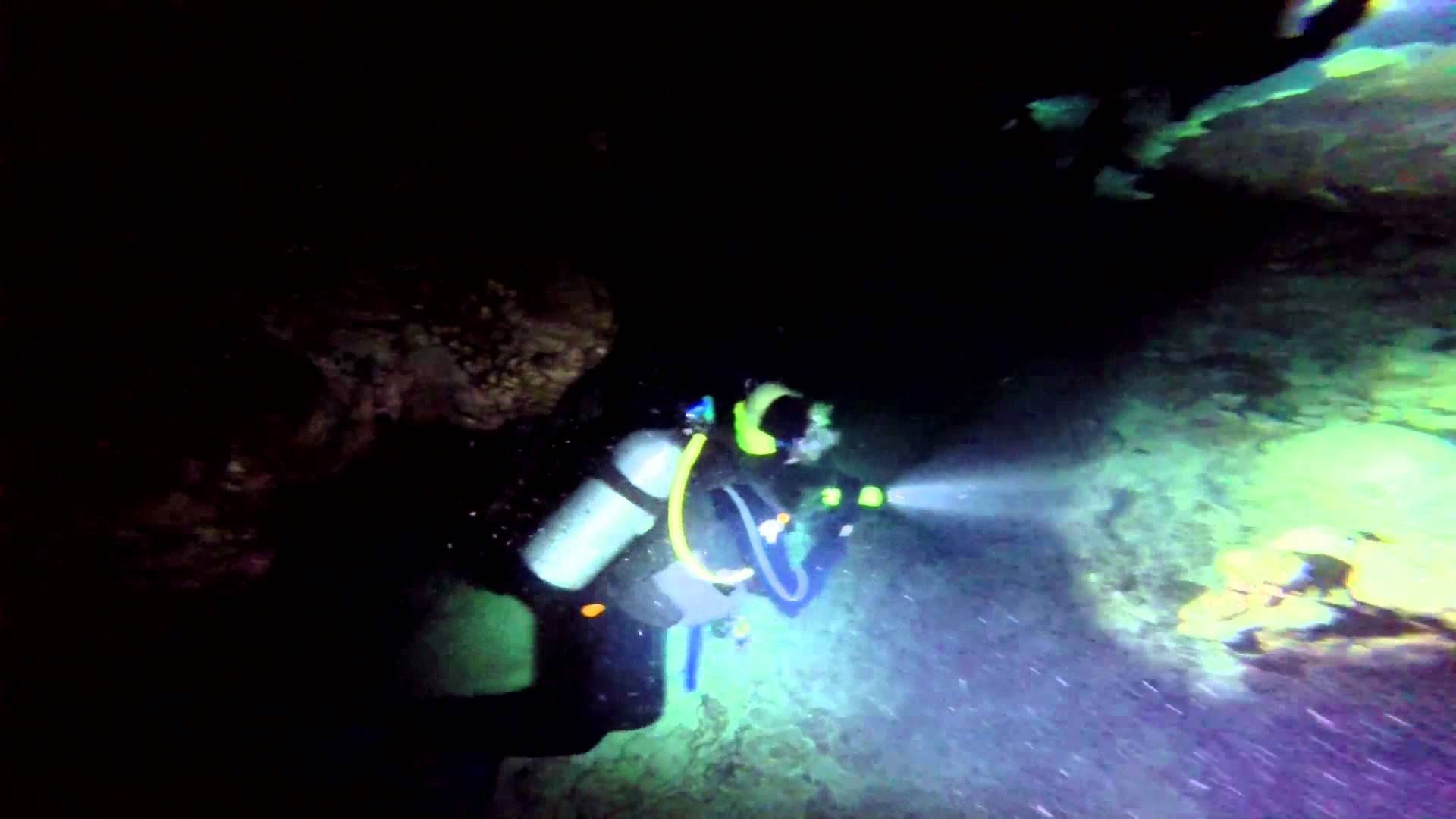12. Night Diver | Naxos Diving Center